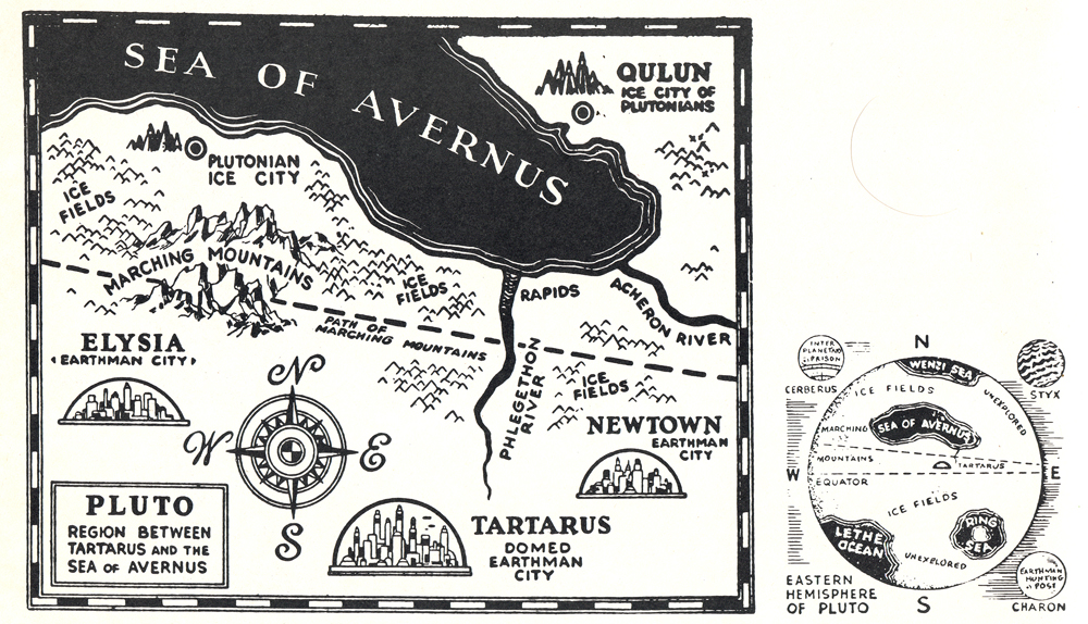 From the Sorcerer's Skull: Pulp Planet Maps