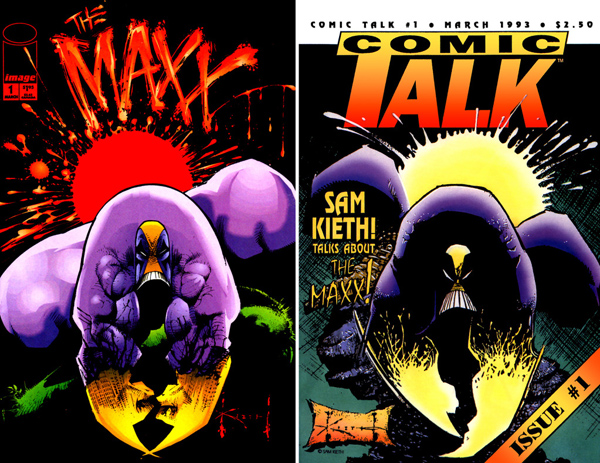 I love comic covers: The Maxx #1 Remakes