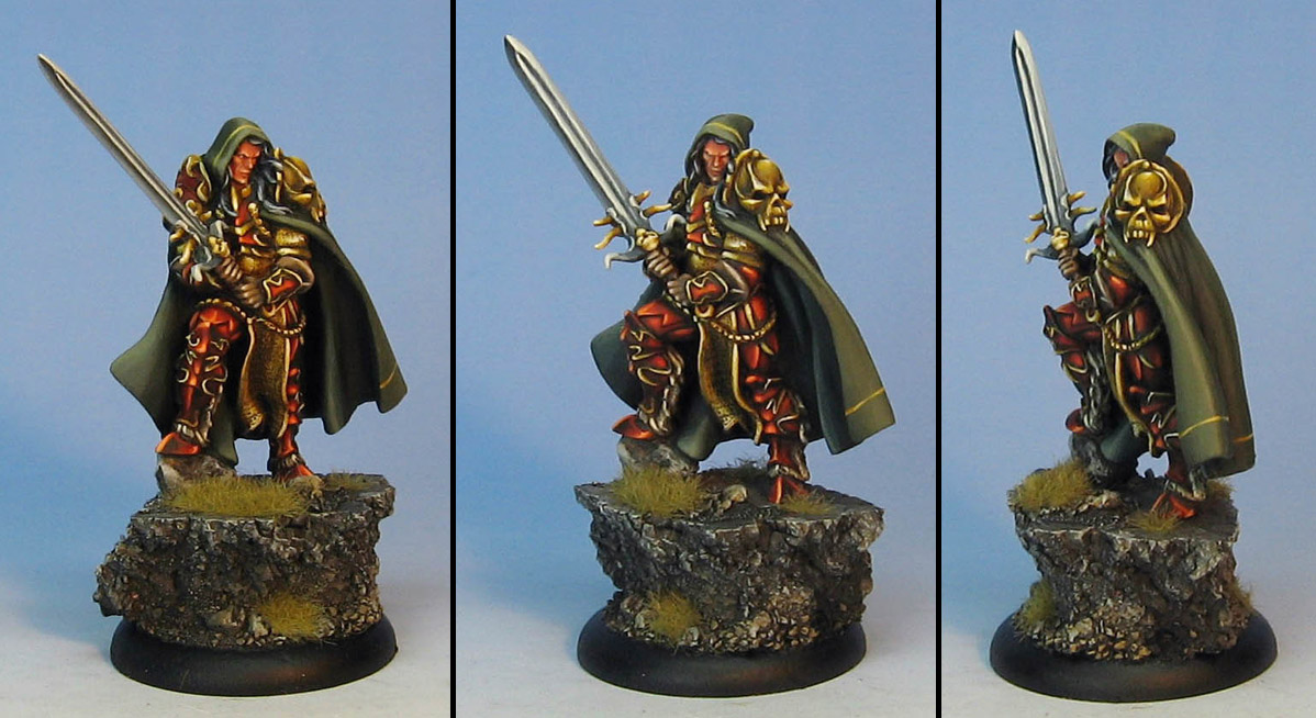 James Wappel Miniature Painting: Beelphegor from Battle Series