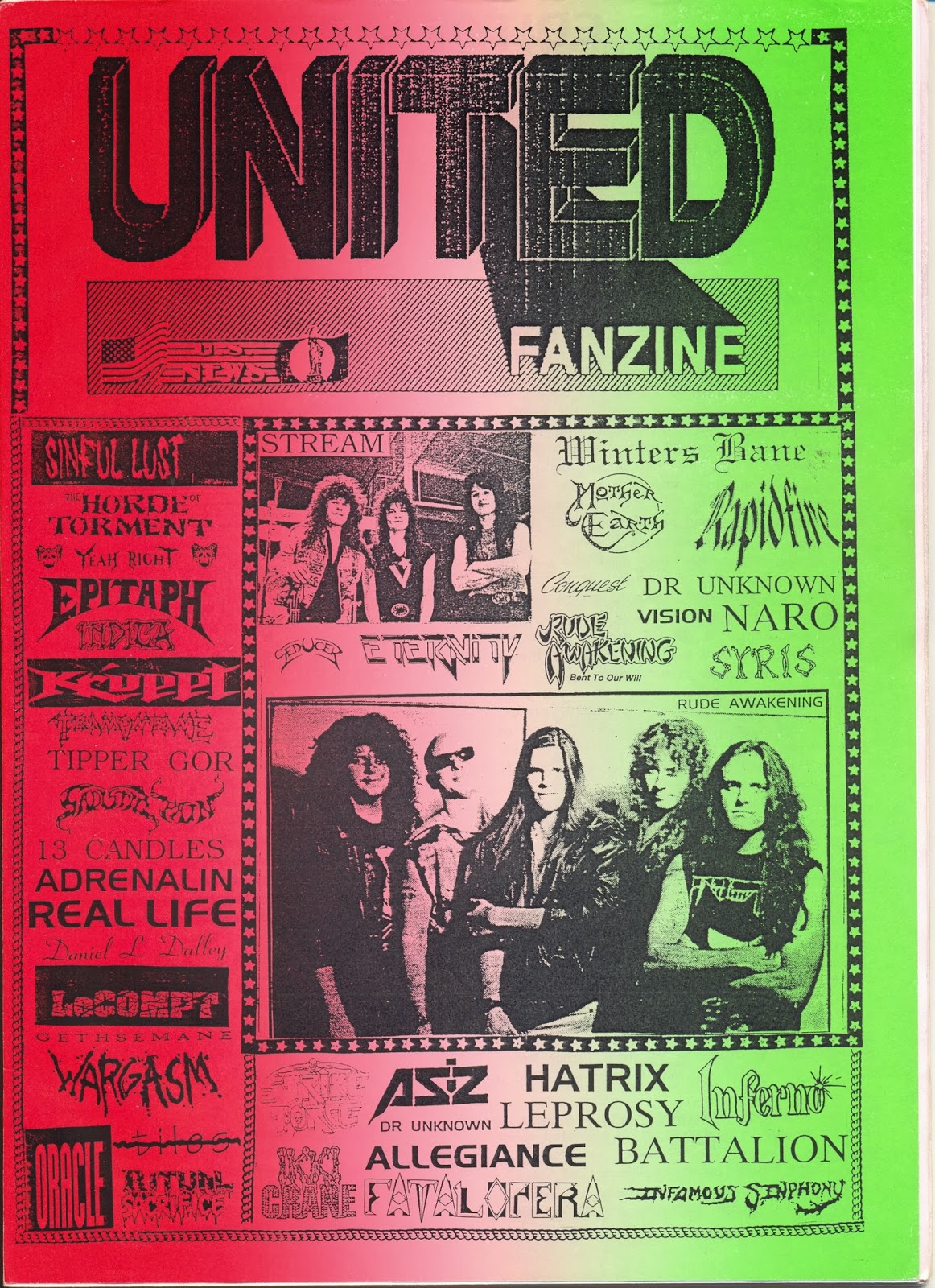 Heavy Metal Realm: Special 80's Metal Fanzine Gallery