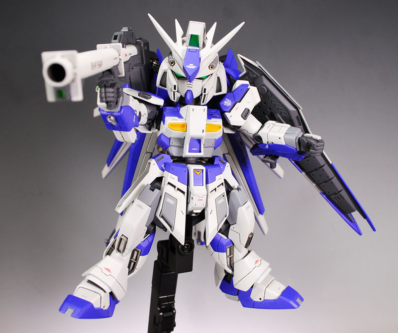 GUNDAM GUY: SD RX-93-V2 Hi-V Gundam - Custom Build