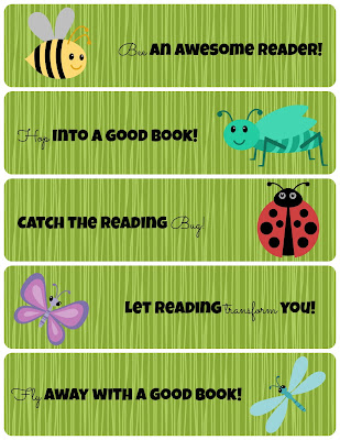 Smithville Elementary Library: Grab Bag Thursday: Free Spring Bookmarks!