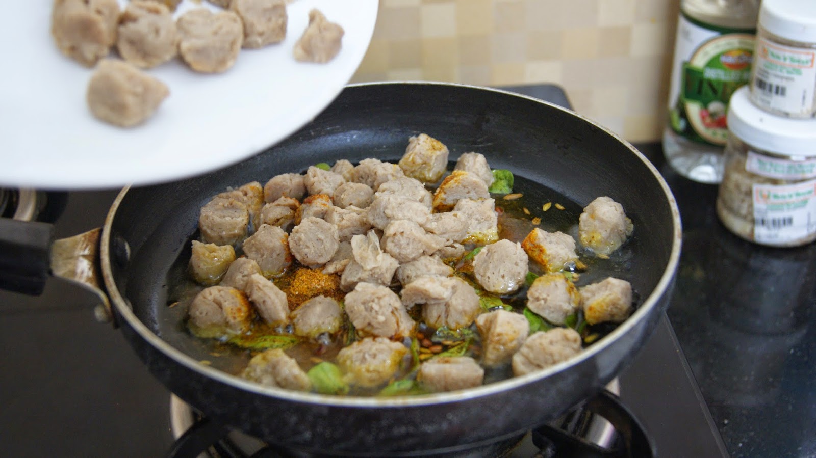 Always Hungry: Stir Fried Soya Chunks / Soya Nuggets