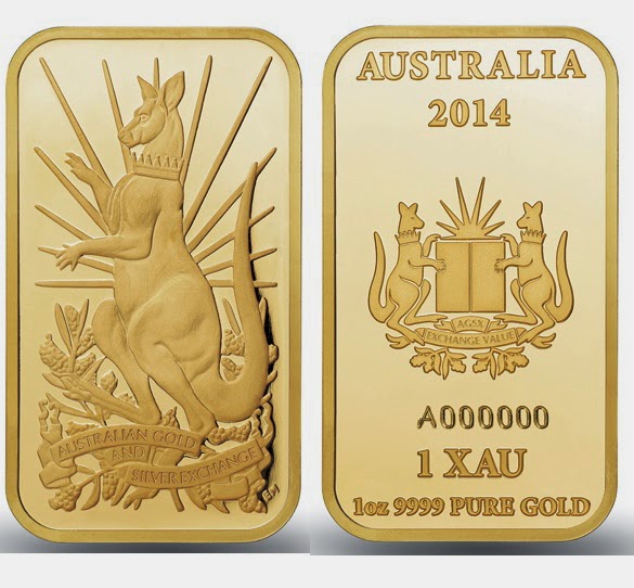 Australia Gold: AGSX (Australian Gold and Silver Exchange) Gold Bullion