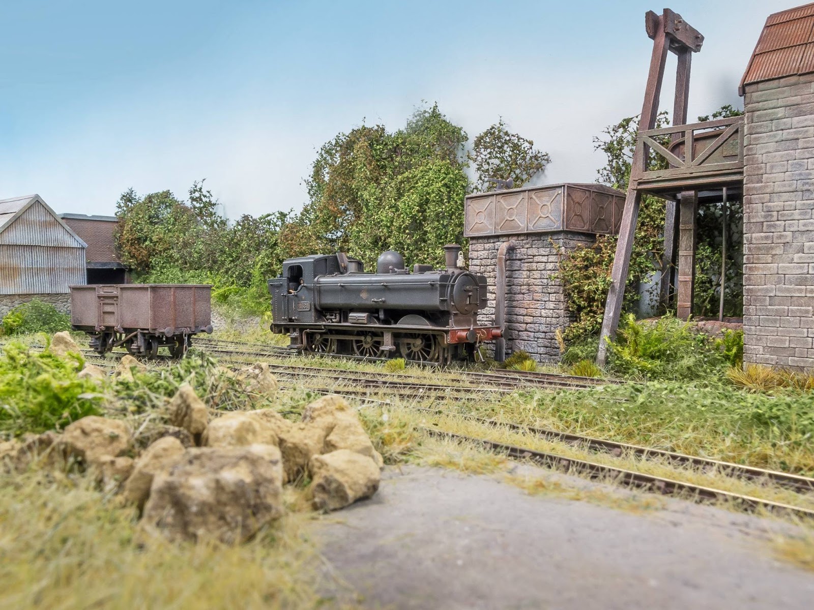 Chris Nevard Model Railways & Photography Blog: Fountain Colliery! We ...