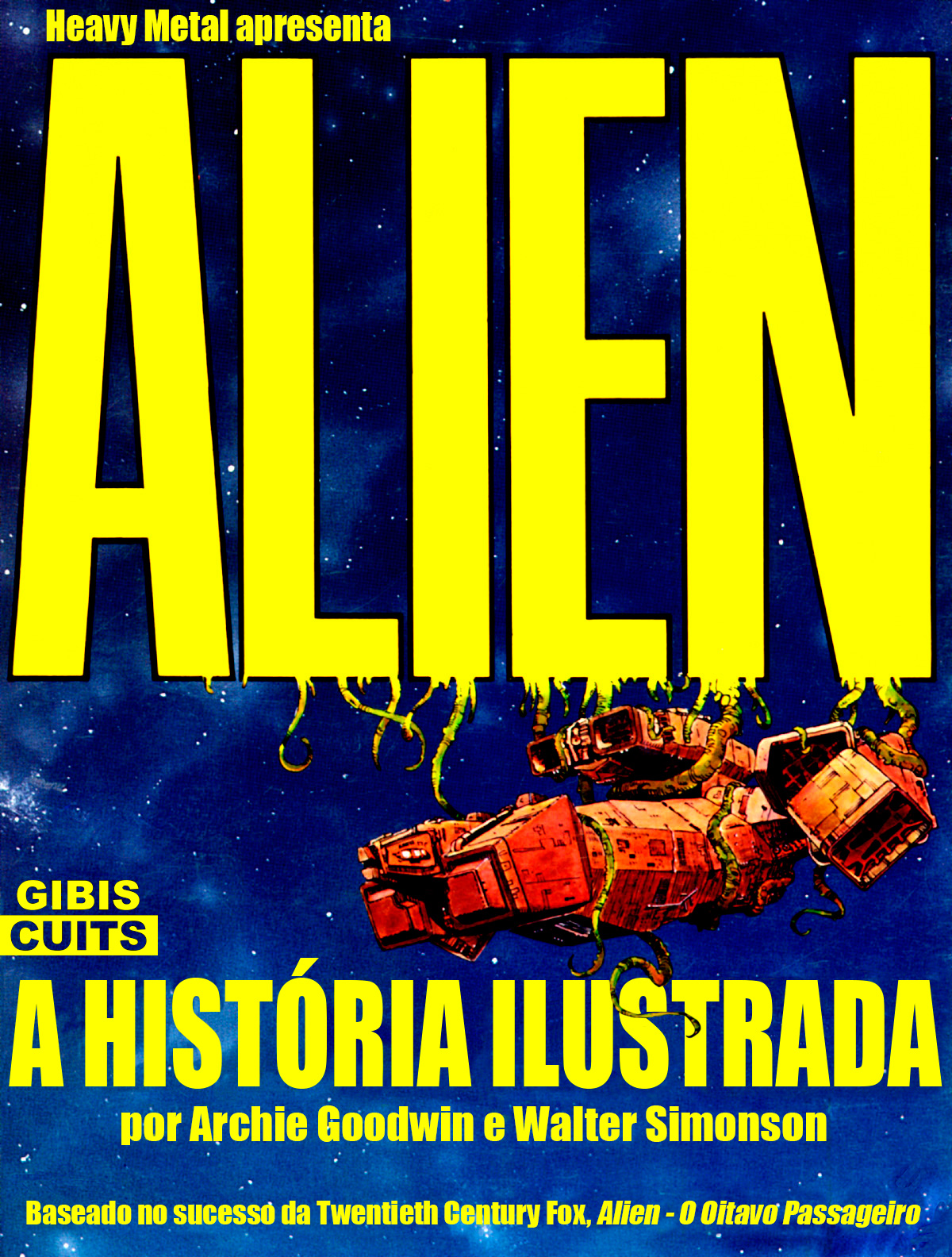 Papel Digital: Aliens 8 passageiro em HQ oficial