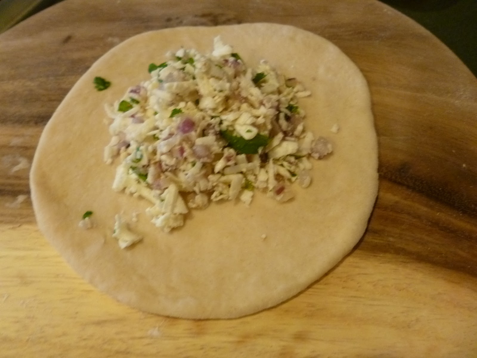 Indian Food: Paneer Kulcha