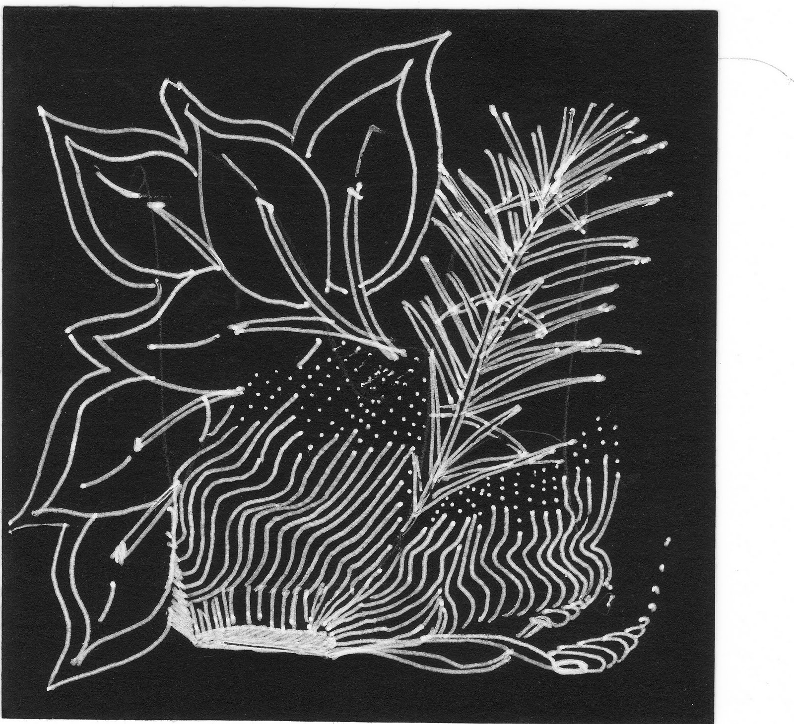 BeTangled, a Zentangle Journey: September 2011