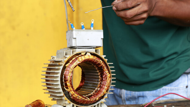 Cómo reparar un motor eléctrico (bobinado de motores)