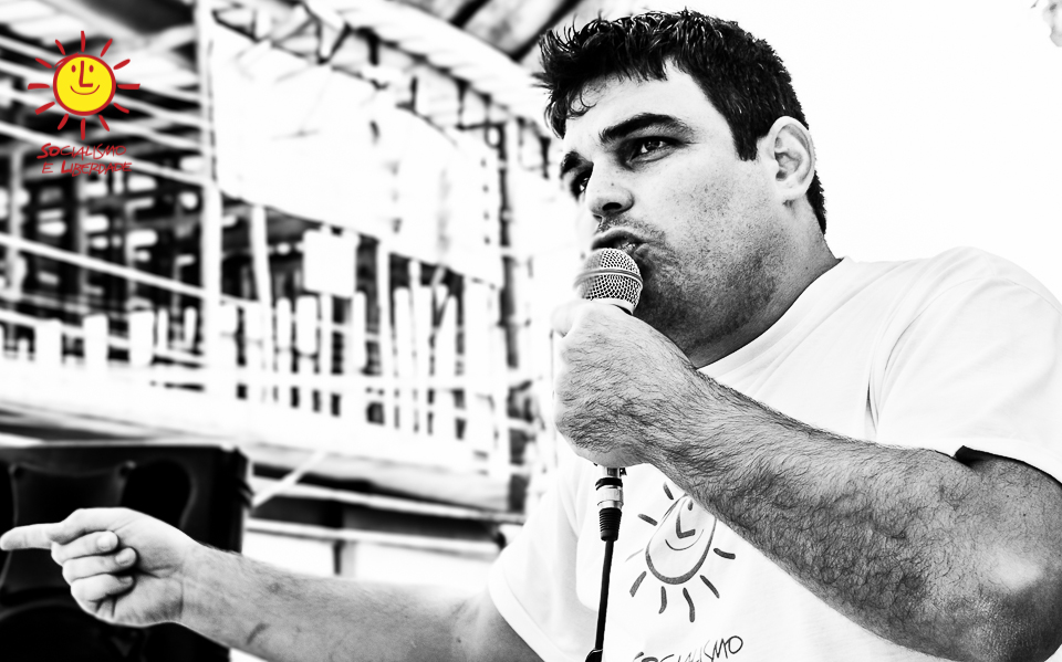 Thiago Cócaro, o único líder ficha limpa de Saquarema. - PSOL Saquarema-RJ