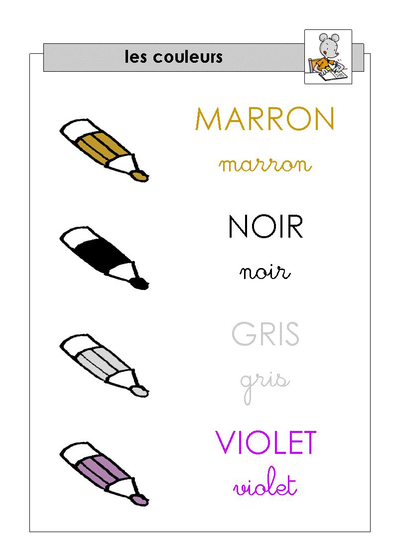 En classe avec Ludo: affichage