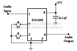 Circuit Diagram-Digital Volume Control