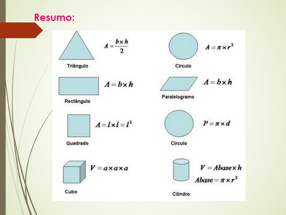 Matemática - Escola Básica de Vale da Amoreira : Áreas e Volumes