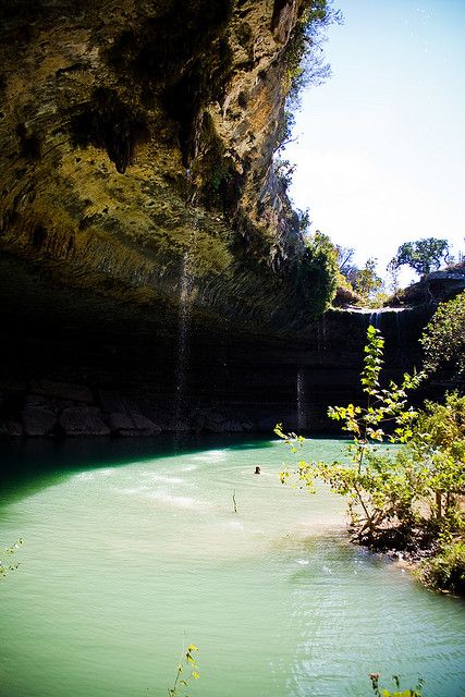 The Hamilton Pool,Austin,Texas,USA - The World is Yours