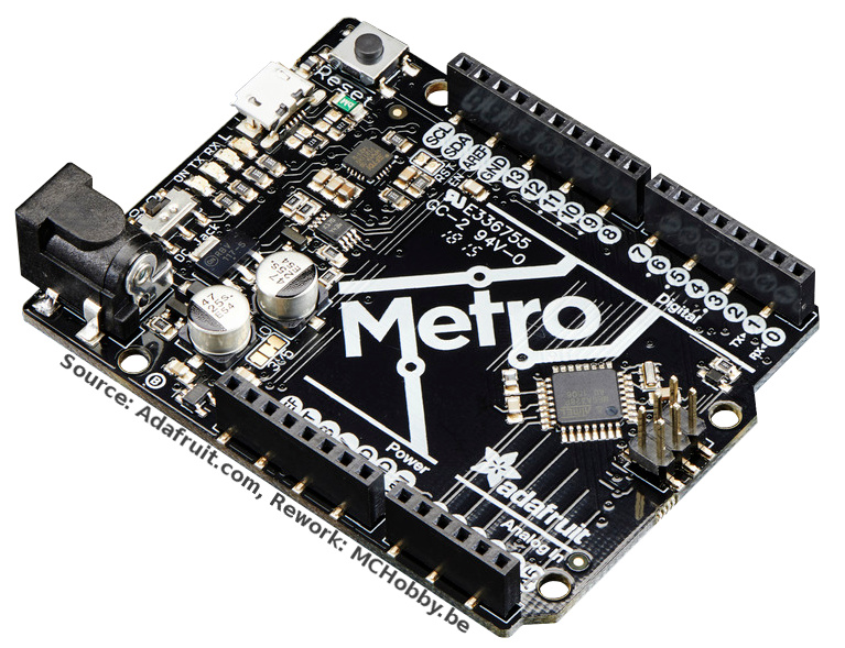 Metro - ATMega 328 - Le compatible Arduino façon Adafruit - MCHobby ...