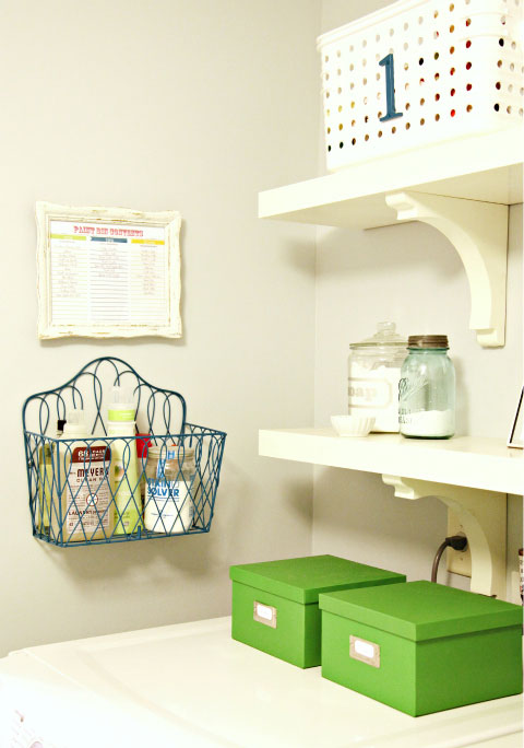 IHeart Organizing: Paint By Number: Basket Labeling System