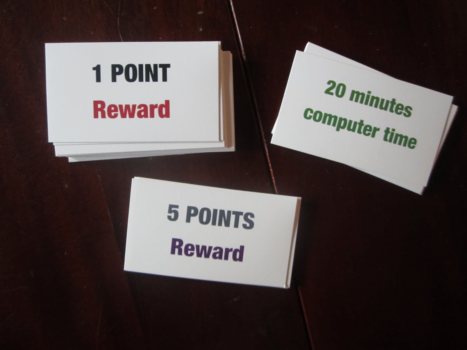 At Home Rewards Program for kids