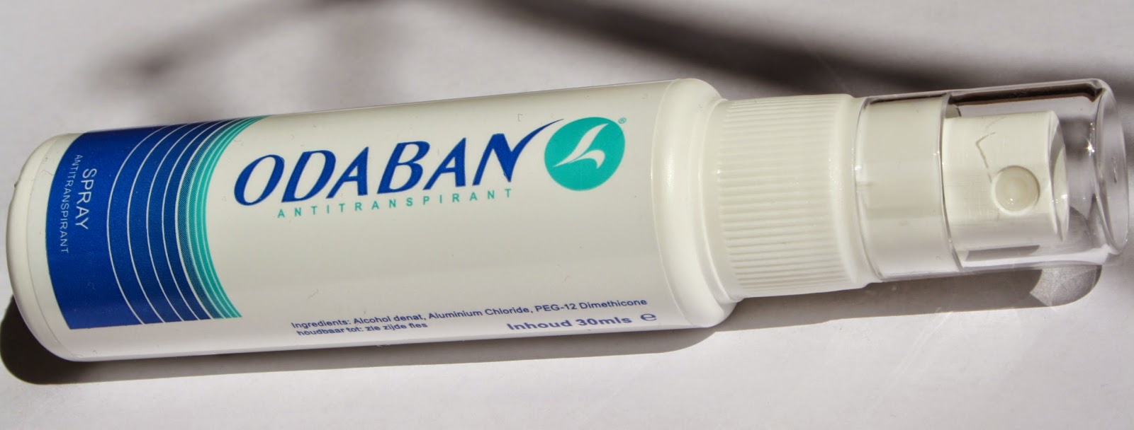 Le flamant rose: Review: Odaban antitranspirant spray