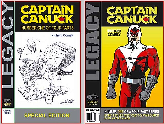 The Captain Canuck Legacy: Alternate Versions