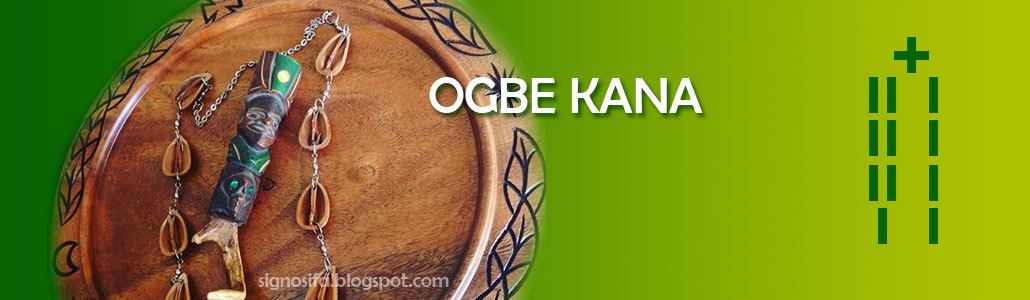 Ogbe kana - Signos de Ifá