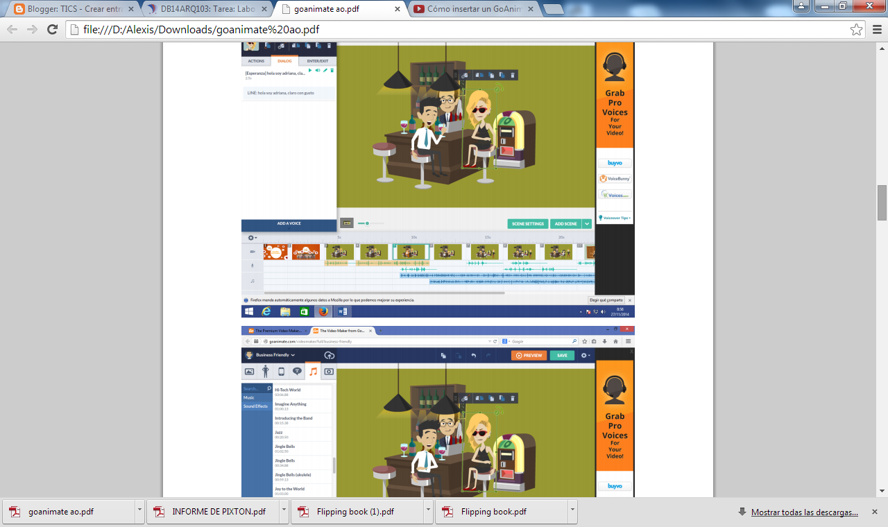 TICS: Goanimate