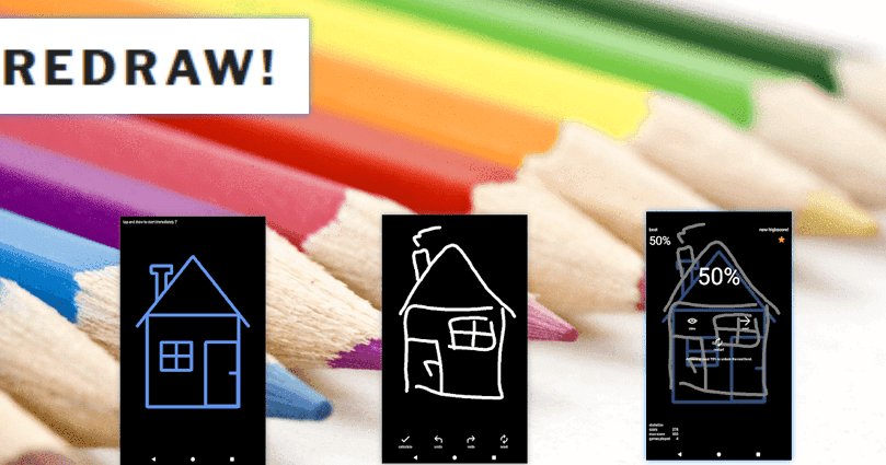 ReDraw！照畫才能過關，考驗記憶力並精準地畫出原始圖案(Android、Windows) - 逍遙の窩