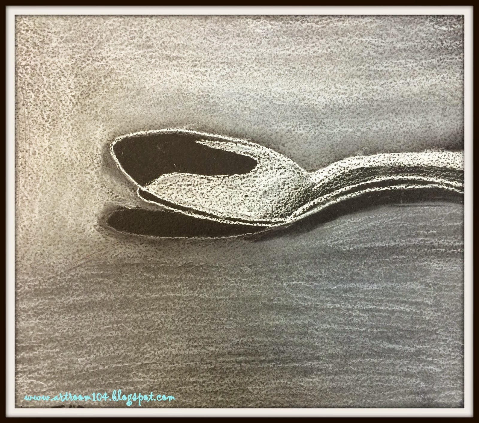 Art Room 104: Studio Art: White Charcoal Sketch