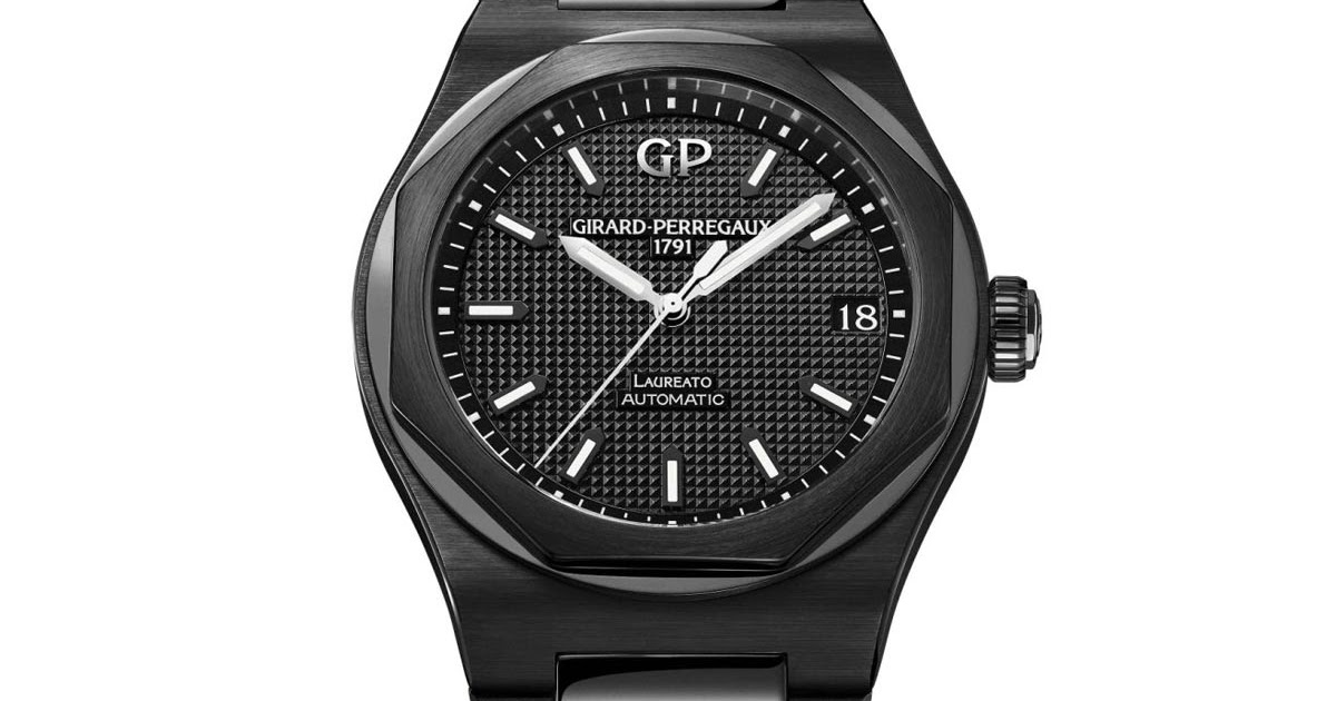 Girard-Perregaux - Laureato Black Ceramic | Time and Watches | The ...