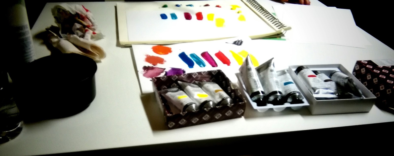 ANALISIS DE LA FORMA, LA LUZ Y EL COLOR: CLASE 3, PALETA BASICA DE ...