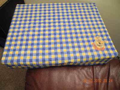 SewThrillingCrafts: TV Table Cover