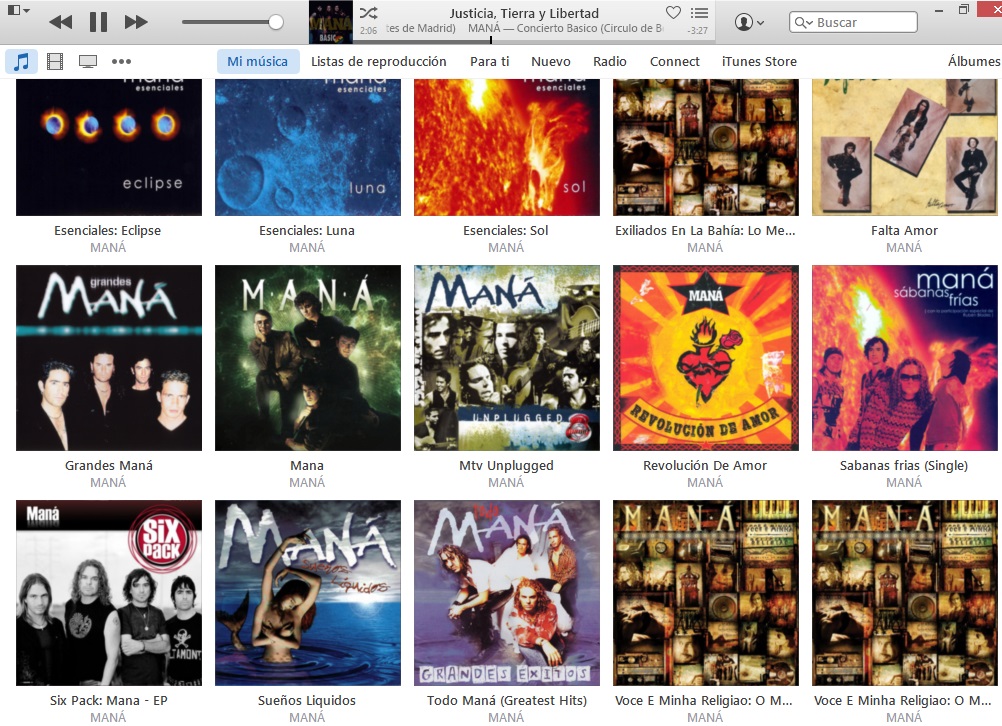 DISCOGRAFIA DE MANÁ