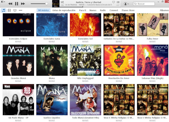 DISCOGRAFIA DE MANÁ