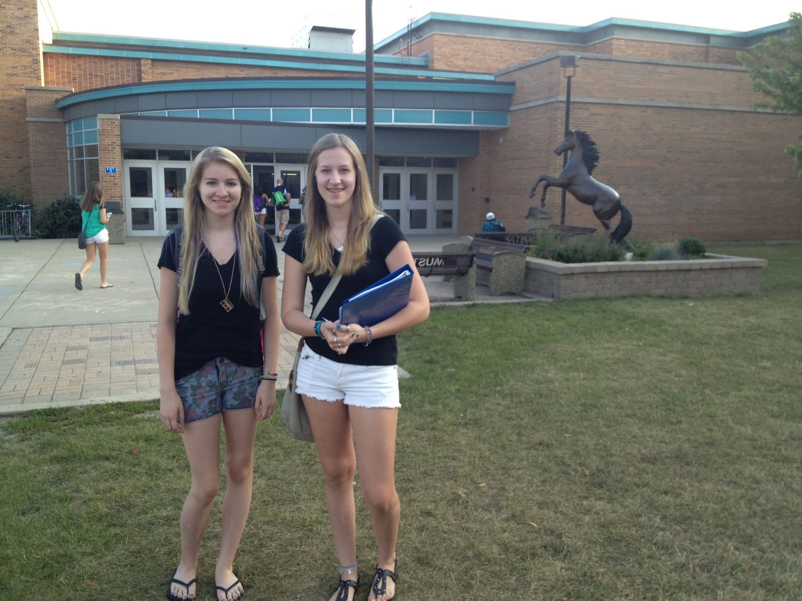 Community High School District 99 in Downers Grove, Illinois: First day ...