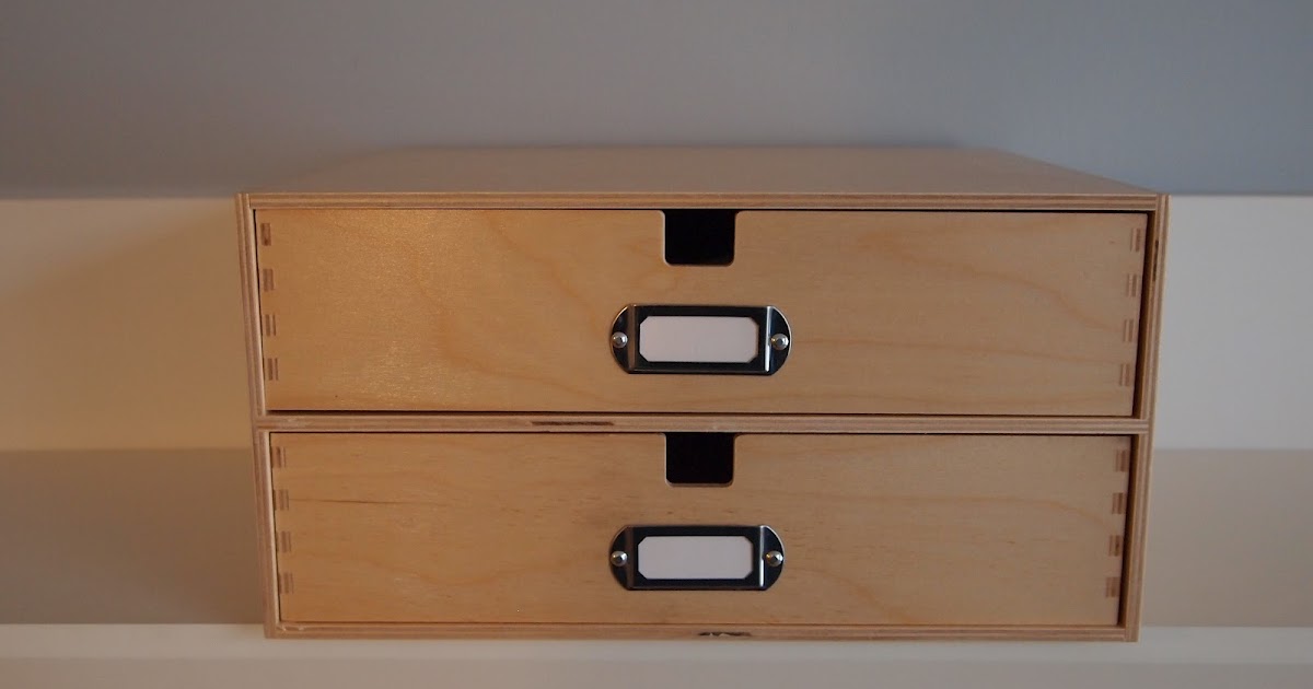 Craft Room Confidential: Wooden Box with Drawers