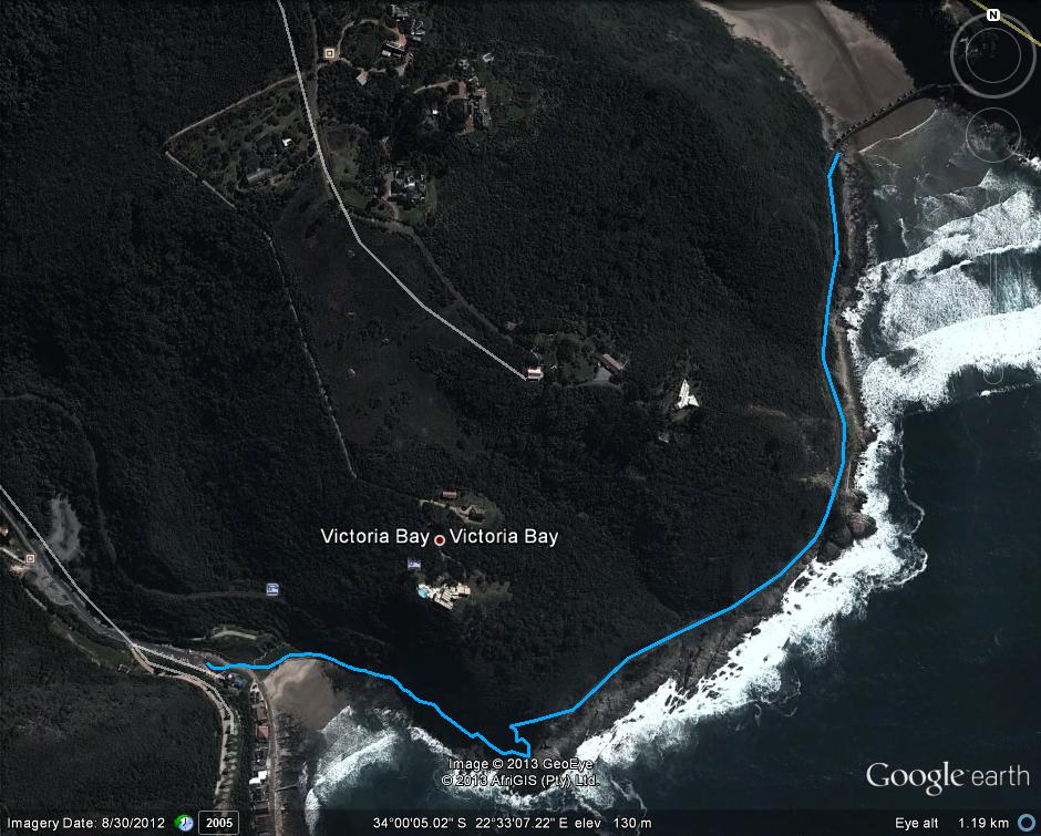 Garden Route Trail Finders: Victoria Bay Railroad Seaview