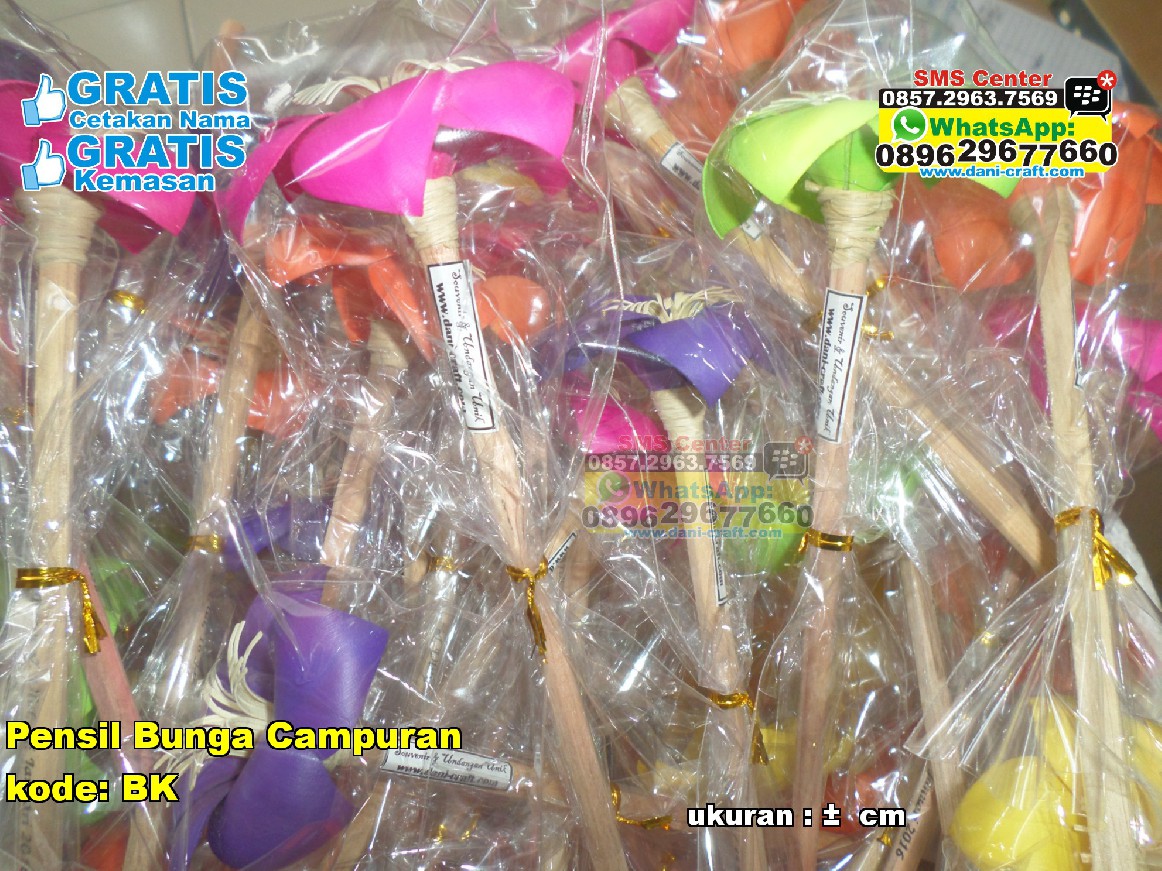 Souvenir Pensil Bunga Kering | Souvenir Pernikahan