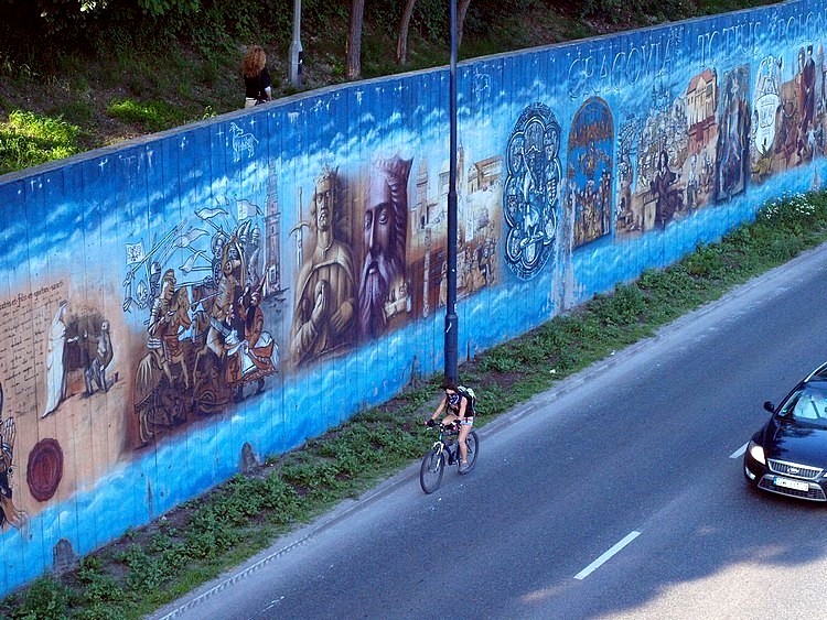 Krakow and more - photoblog : "Silva Rerum" mural in Cracow (Mural ...