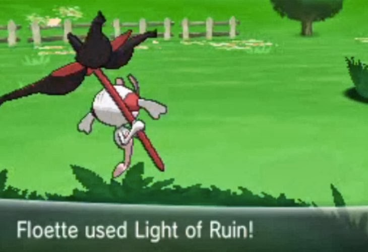 Eelektross News: Pokemon X and Y AZ Floette with Light of Ruin