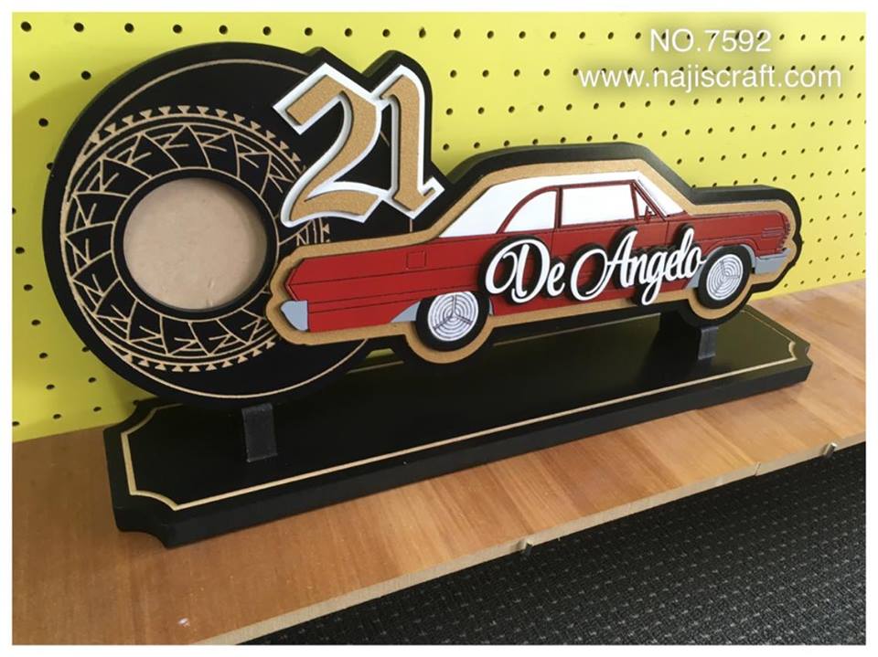 21ST KEY OLD CAR STYLE NO.7592