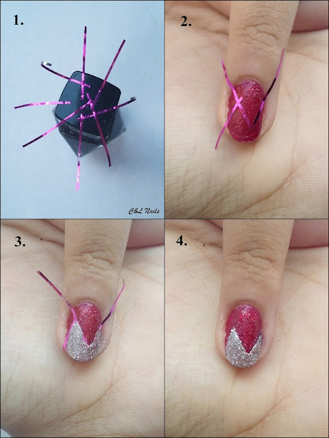 Cute and Little Nails: Spiky textured nail art