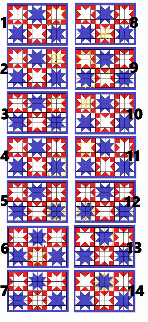 Katie's Quilts and Crafts: Firework Stars Quilting Tutorial