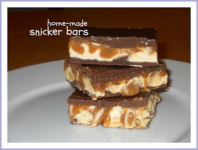 Been There. Done That.: home-made snicker bars