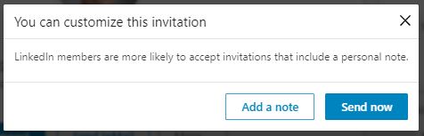 customize LinkedIn invitation
