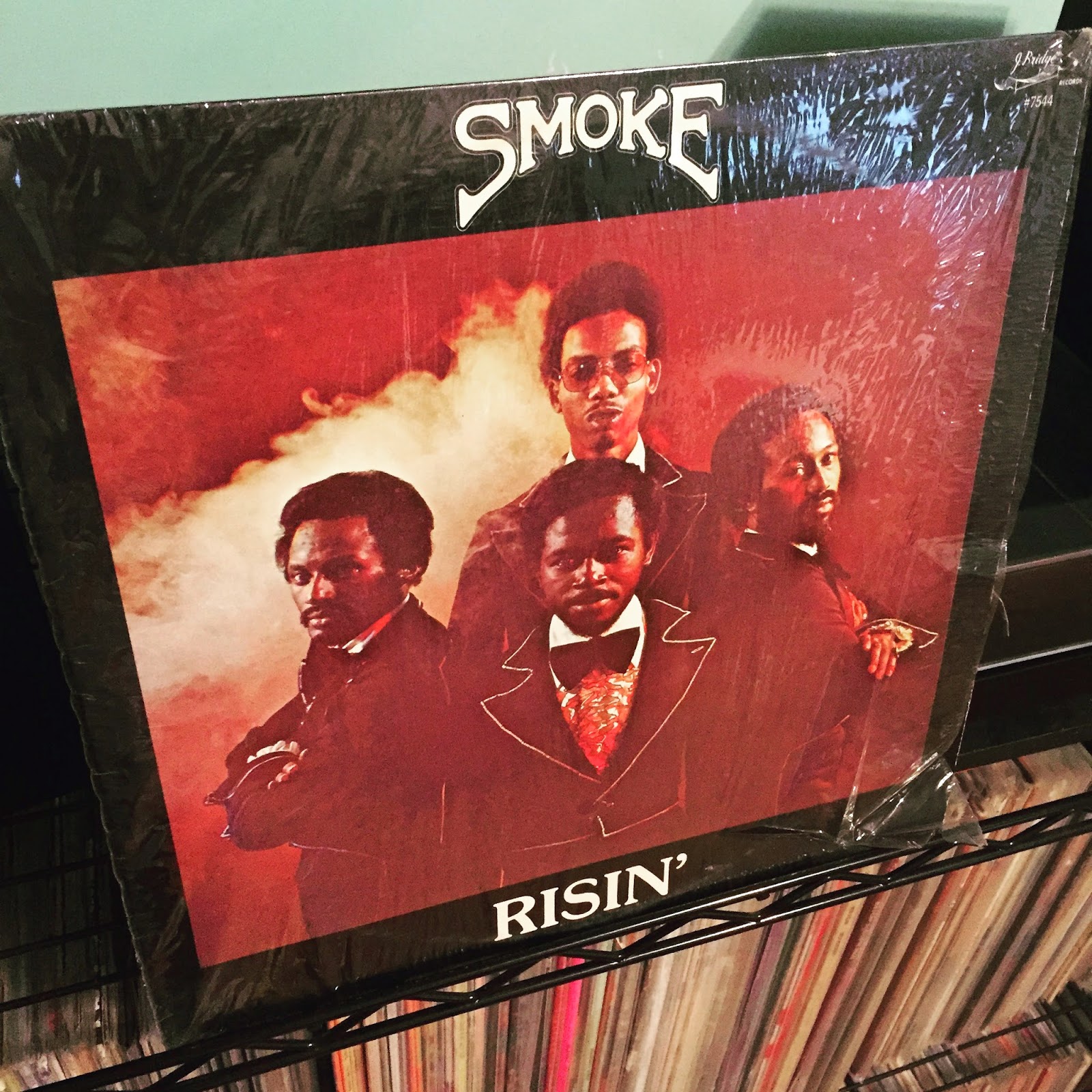Kansas City to Lawrence Vinyl Records: Smoke Risin' J. Bridge Records 1976