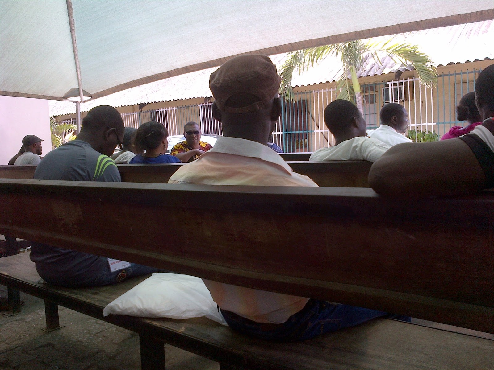 This is Ejemai: Live at the Ikoyi Passport Office (photos)