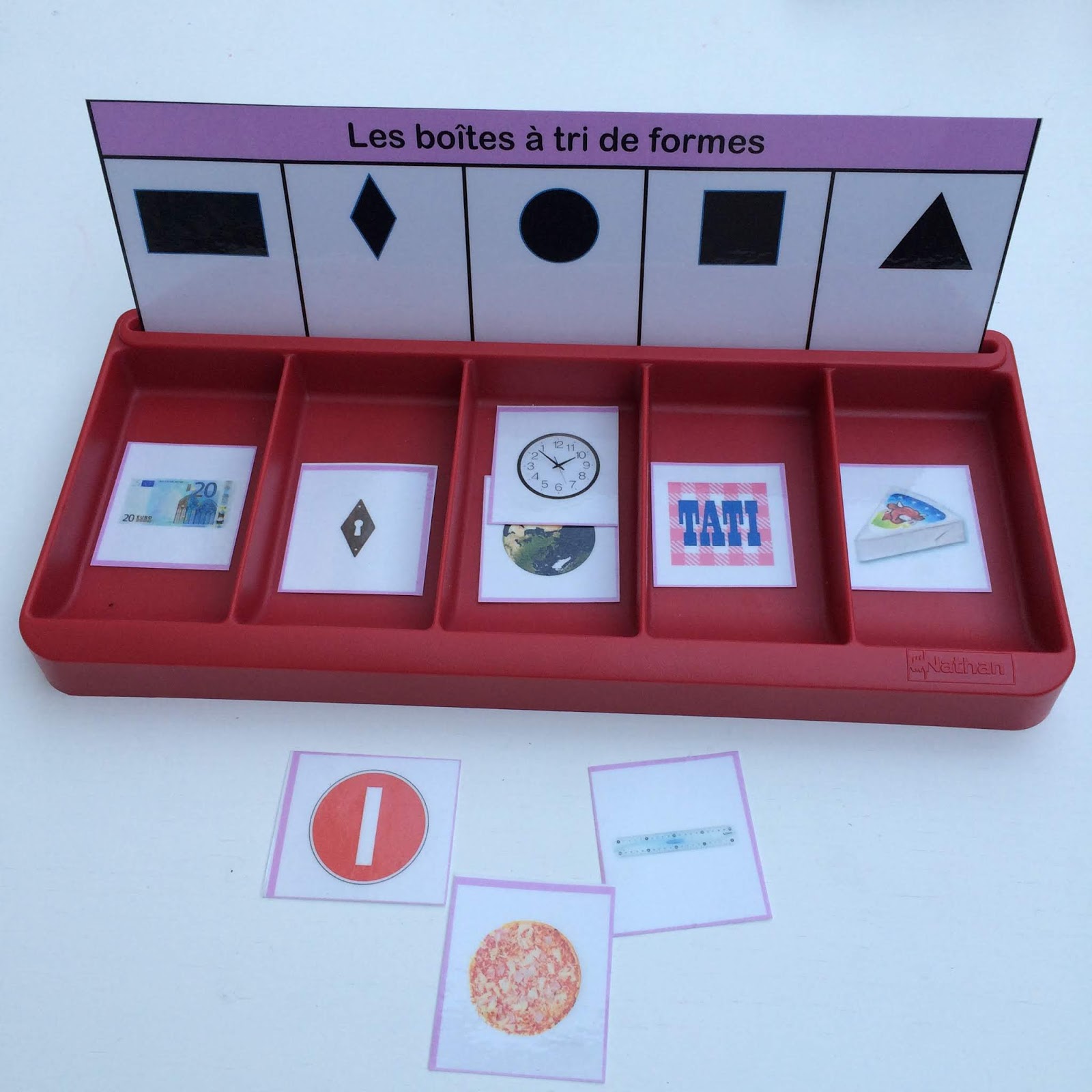 Les petits jeux de July: Jeux autour des formes géométriques