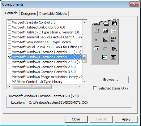 Membuat Menu Toolbar Pada VB 6.0 - Pintar VB | Tutorial Visual Basic