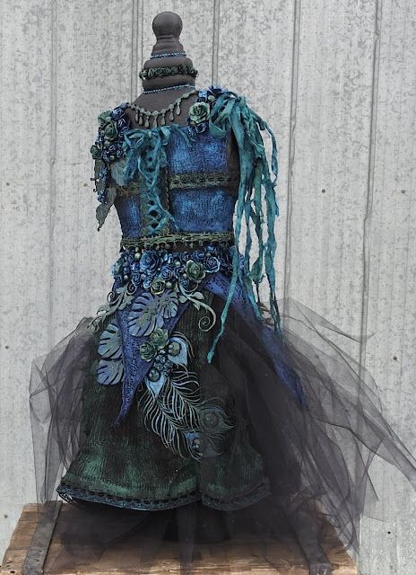 Life's little Embellishments: Altered Dress Form ***Dusty Attic*****