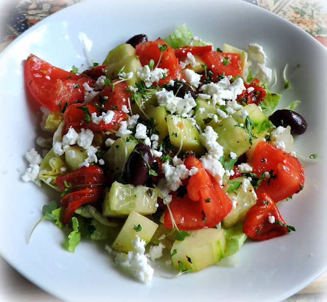 Big Fat Greek Salad | The English Kitchen
