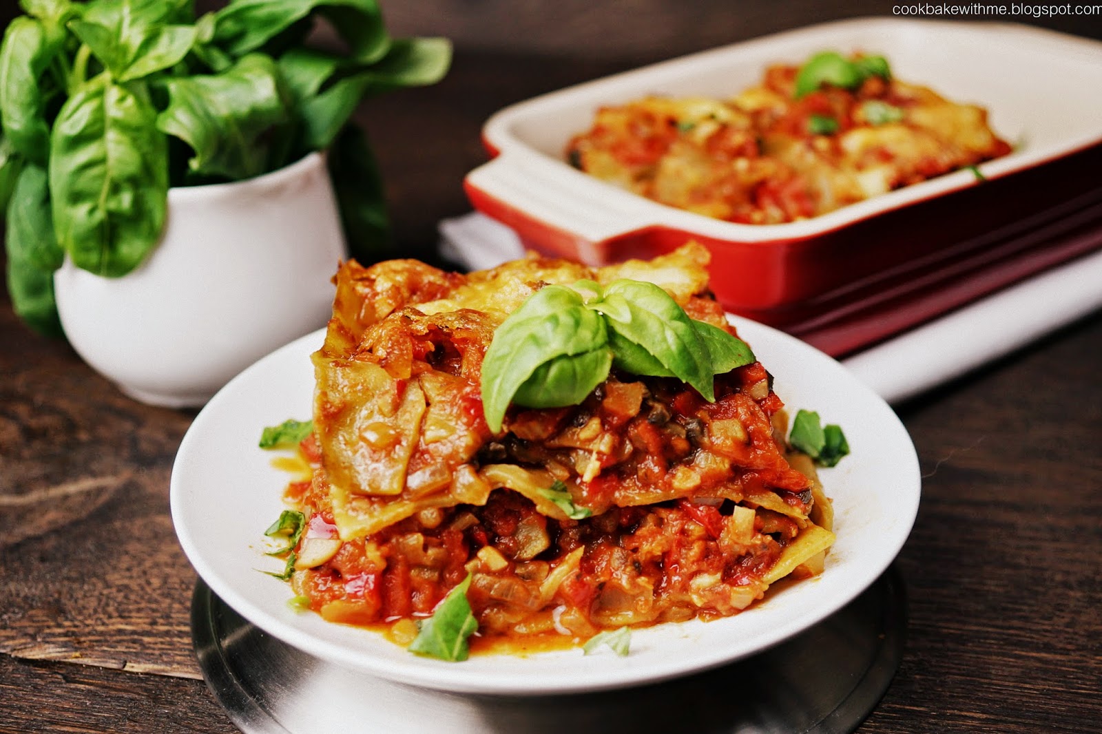 Cook & Bake with me: Lazania z warzywami